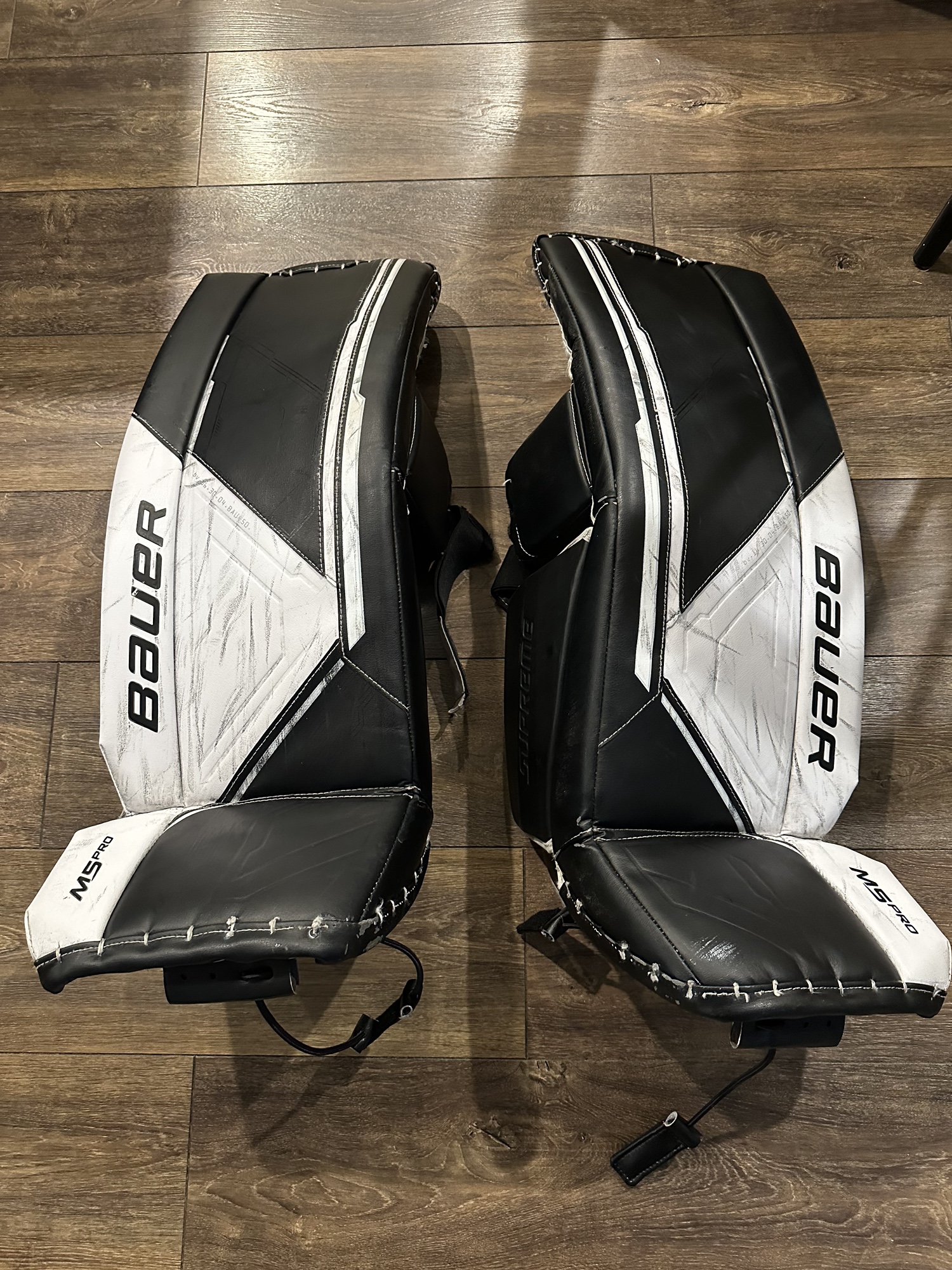 Large Bauer Supreme M5 Pro Goalie Leg Pads | SidelineSwap