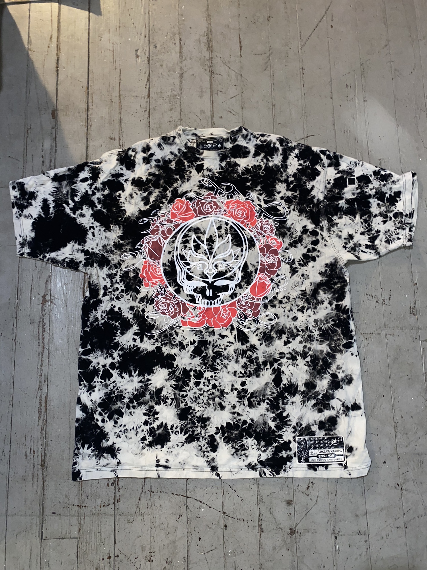 Acid wash Steal Your Face Tall T | SidelineSwap