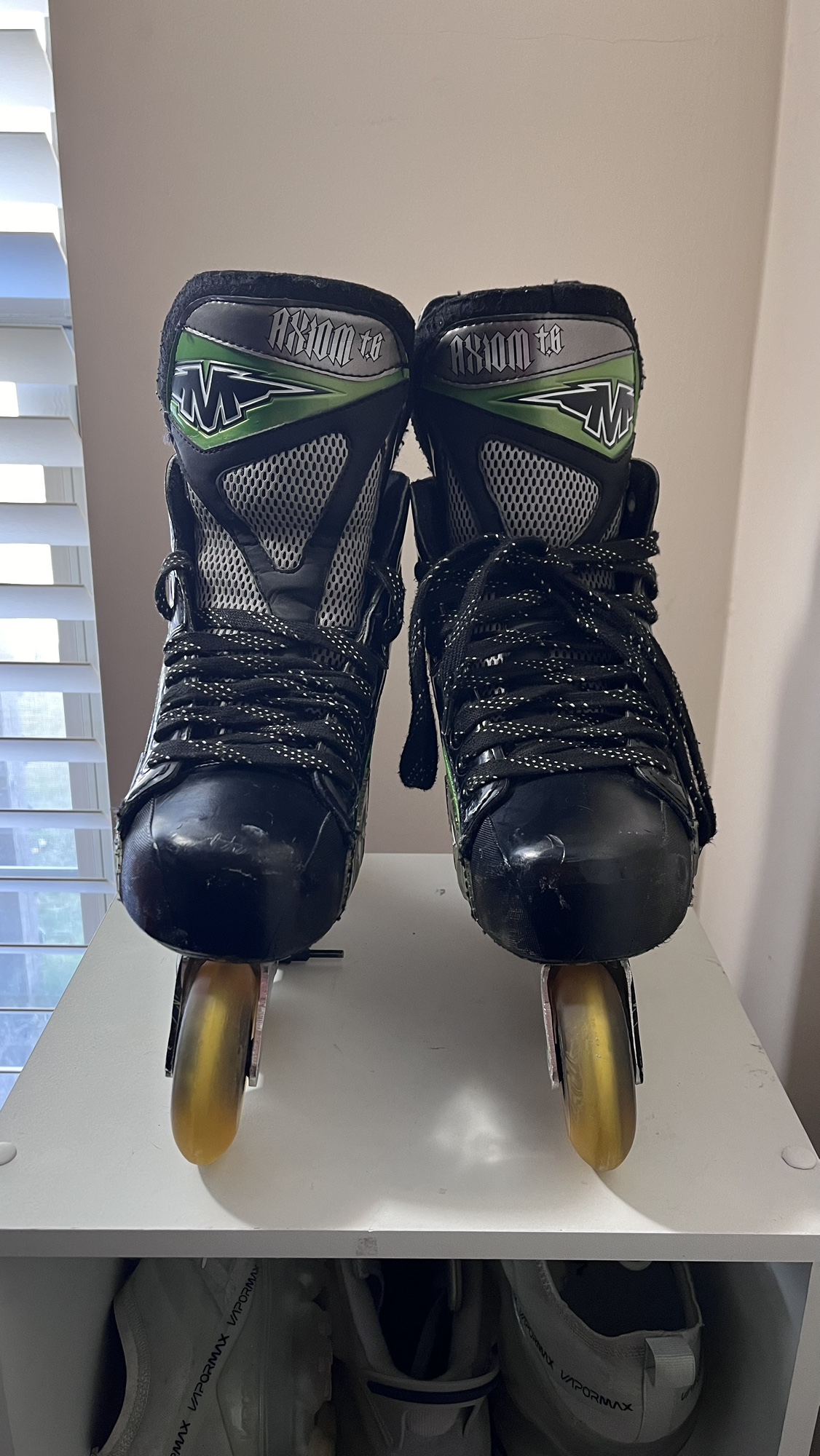 Mission Axiom T6 Size 6D Inline Roller Hockey Skates | SidelineSwap