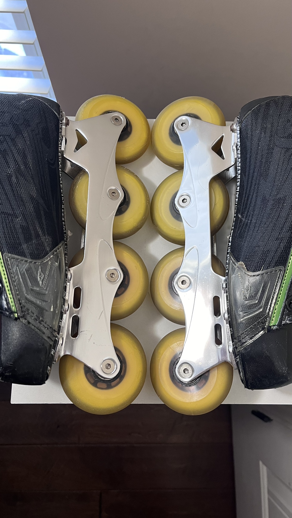 Mission Axiom T6 Size 6D Inline Roller Hockey Skates | SidelineSwap