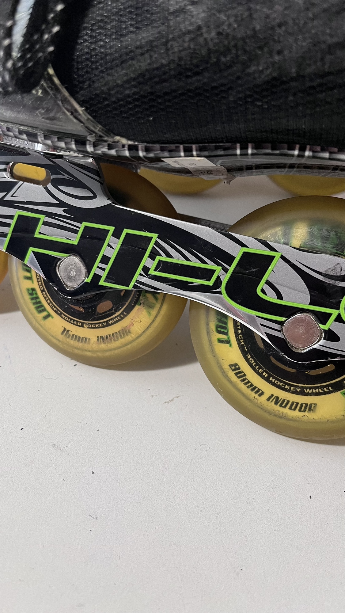 Mission Axiom T6 Size 6D Inline Roller Hockey Skates | SidelineSwap