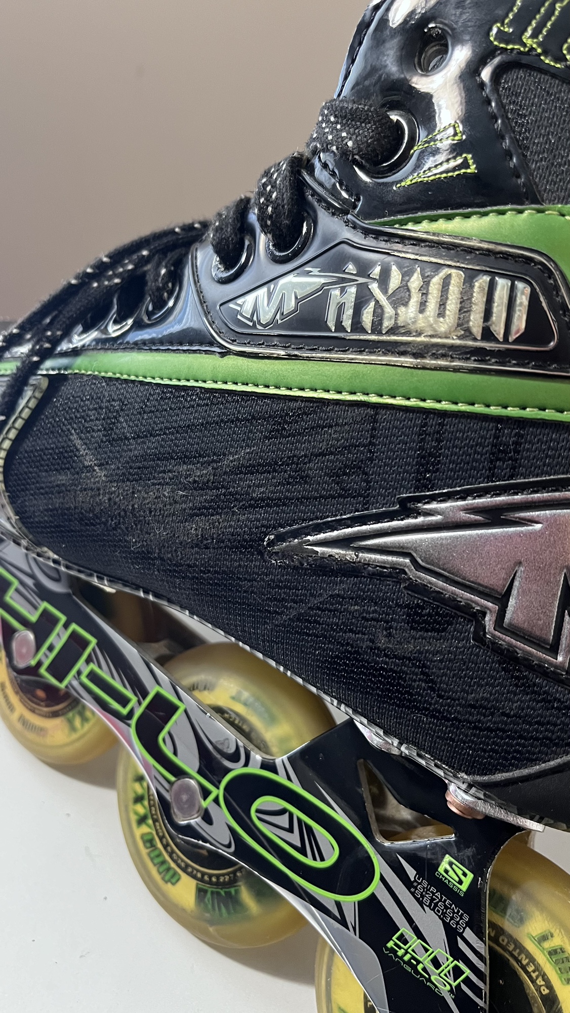 Mission Axiom T6 Size 6D Inline Roller Hockey Skates | SidelineSwap