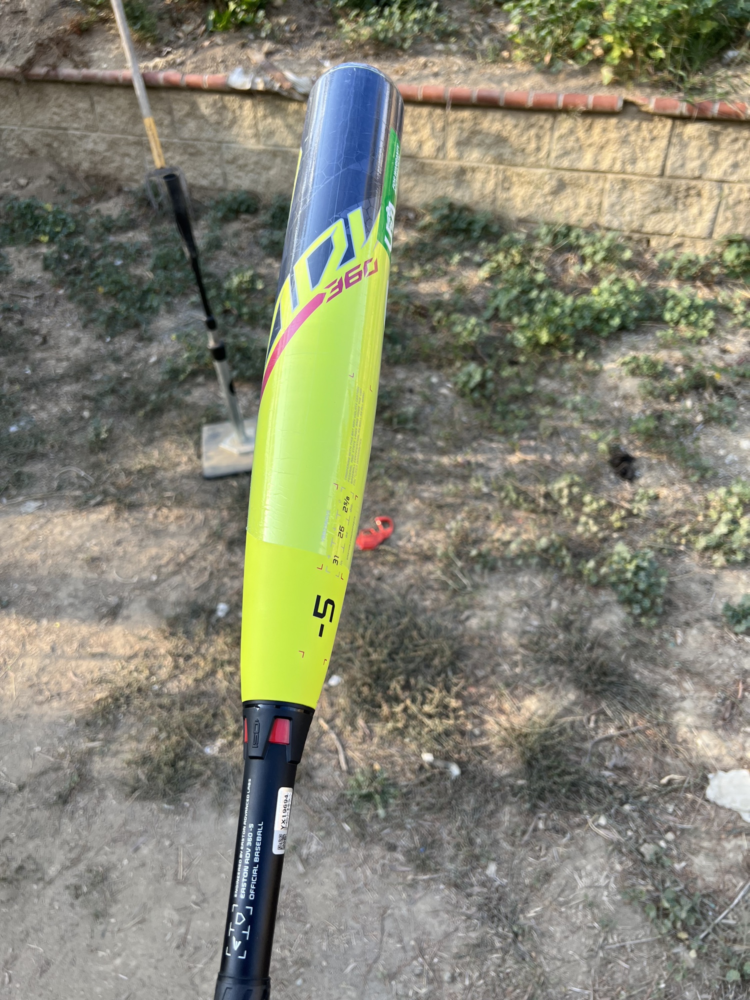 2023 Easton (-5) 26 oz 31" ADV 360 Bat In The Rapper | SidelineSwap