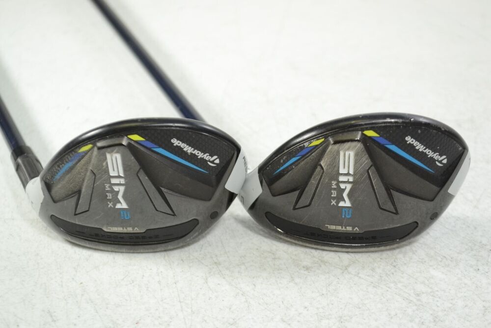 TaylorMade SIM2 Max Rescue 4-22*, 5-25* Hybrid Set RH Regular Graphite # 164229 | SidelineSwap