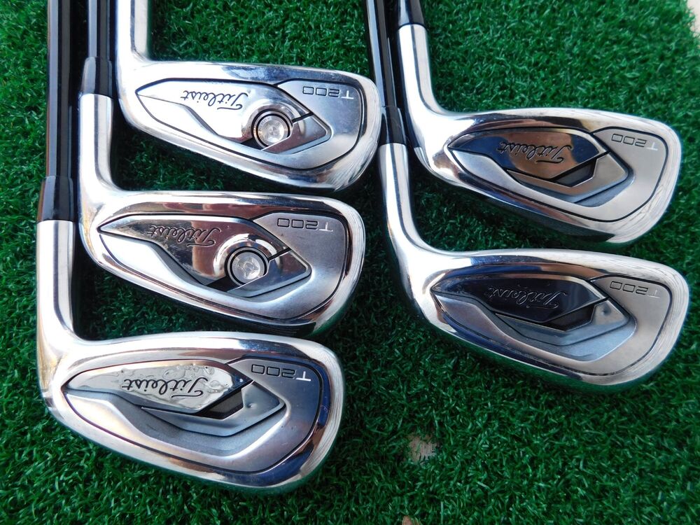 Titleist T200 (6i-PW) Iron Set w/ TENSEI Red AV Series Regular Flex ...