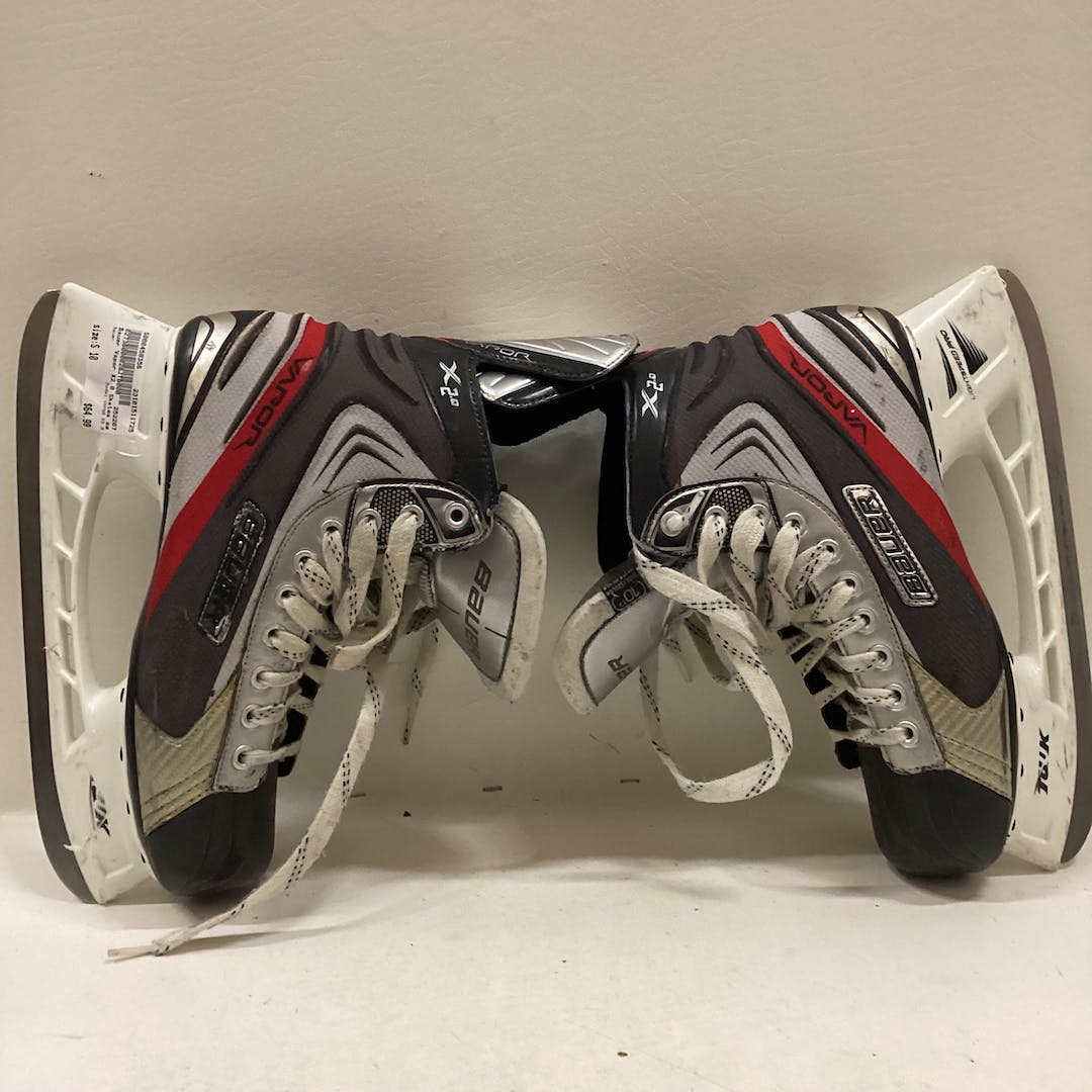 Used Bauer Vapor X2.0 Senior 10 Ice Hockey Skates | SidelineSwap