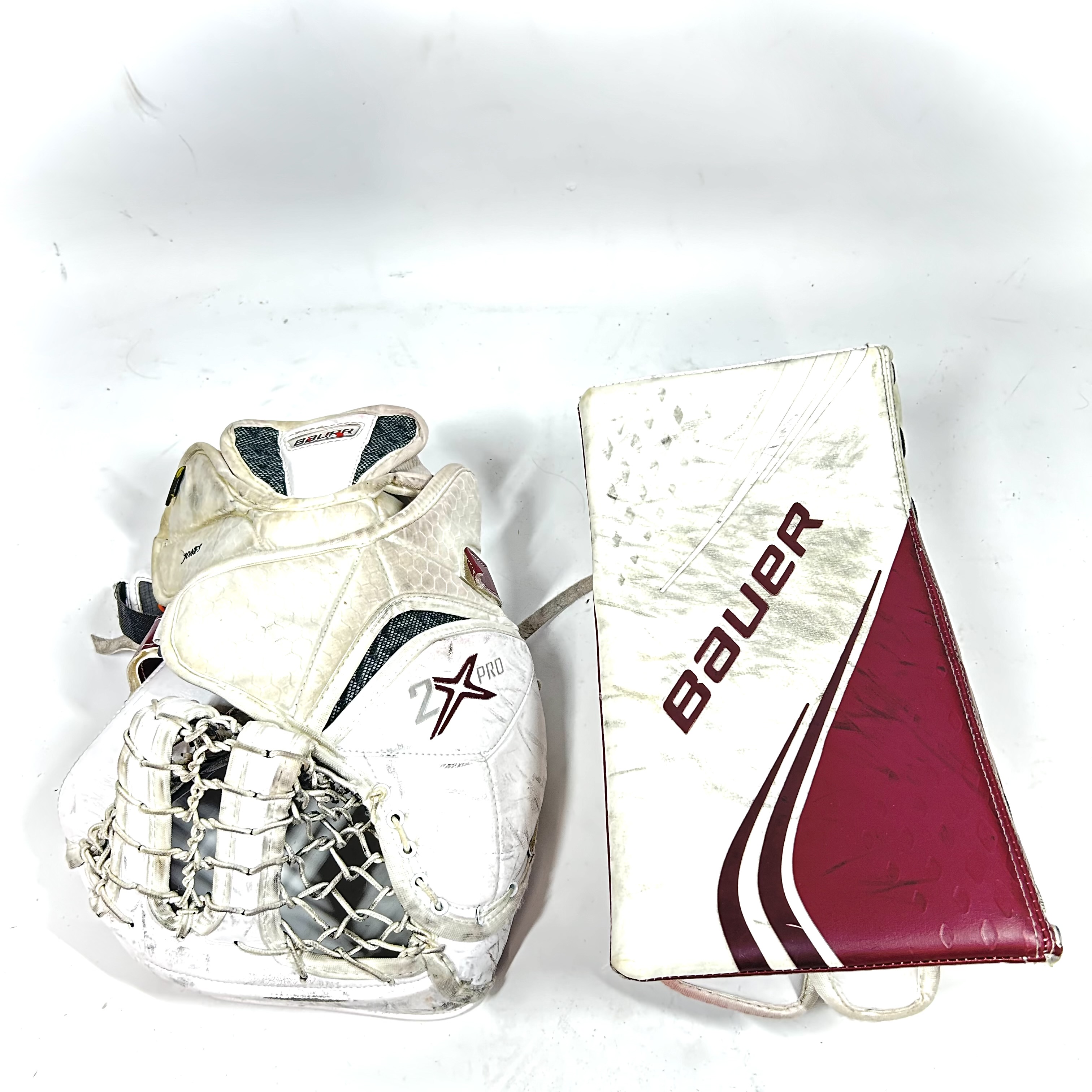 Used 35" Regular Bauer Vapor 2X Pro Goalie Full Set Pro Stock ...