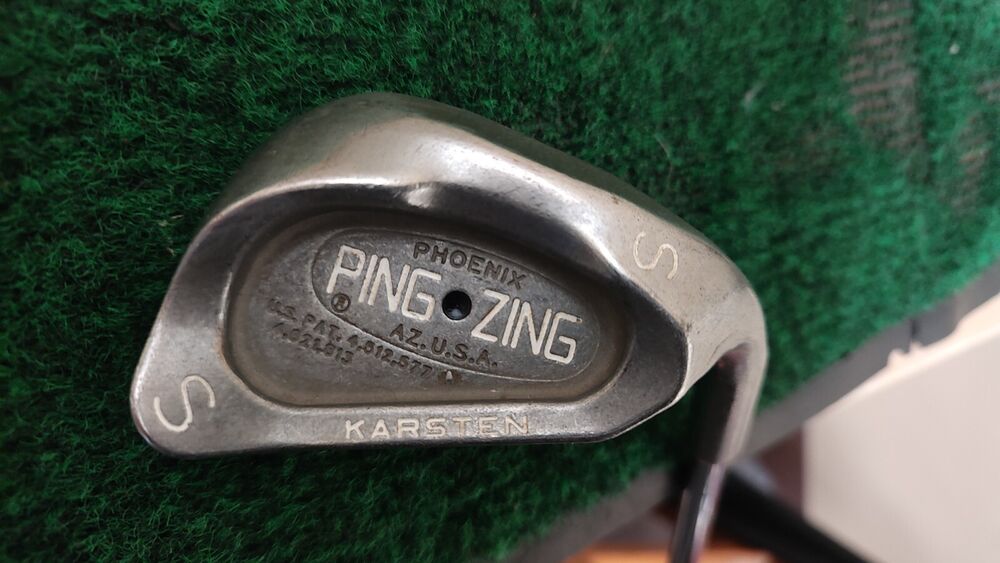 Ping Zing Black Dot Sand Wedge SW KT-M Steel Shaft | SidelineSwap