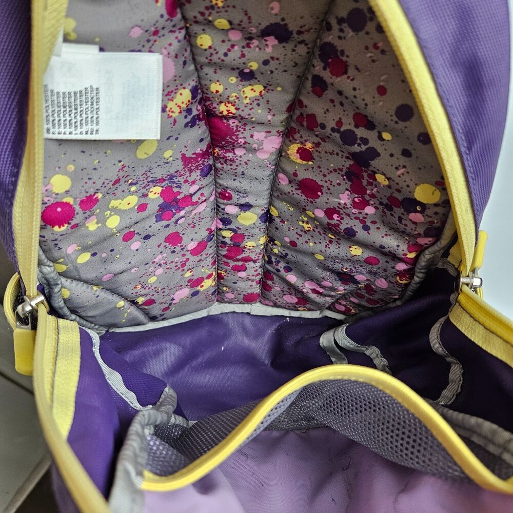 The North Face Sprout Mini Backpack Purple Homeslice 10"x10" Kids ...
