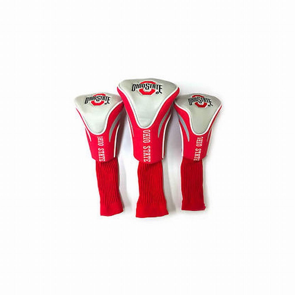Team Golf Contour Golf Club Headcovers 3pk (Ohio State) NCAA NEW | SidelineSwap