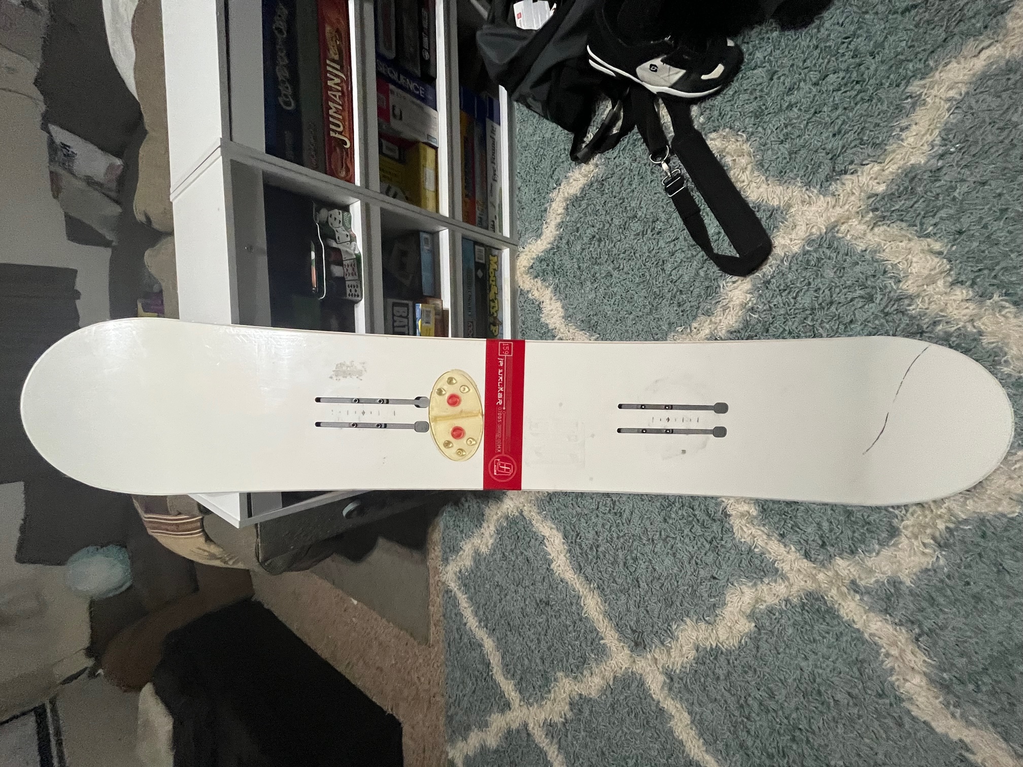 Used Men's Forum Snowboard Without Bindings Soft Flex Directional Twin ...