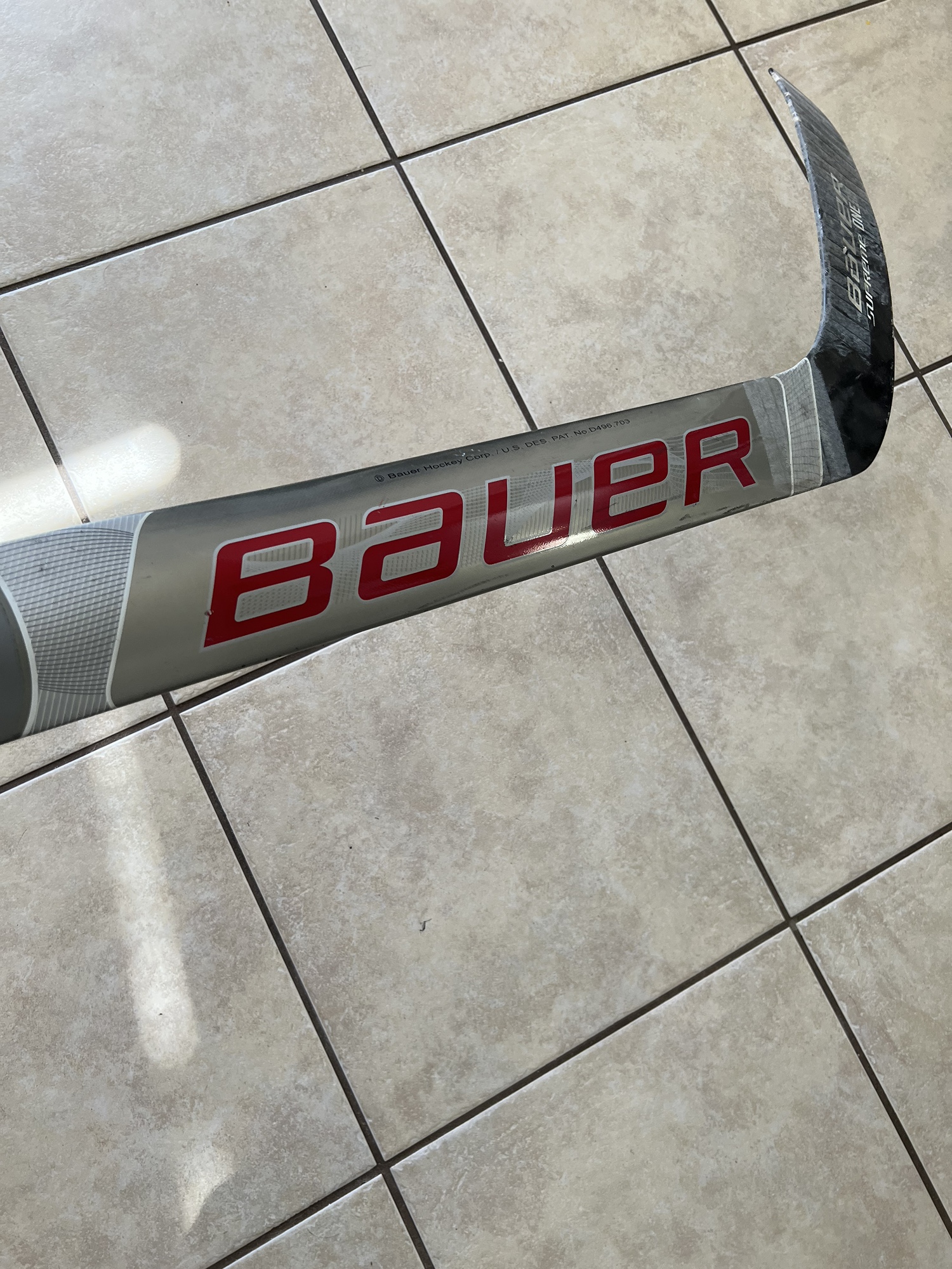 Bauer Supreme One95 goalie stick Tomáš Vokoun game used stick ...
