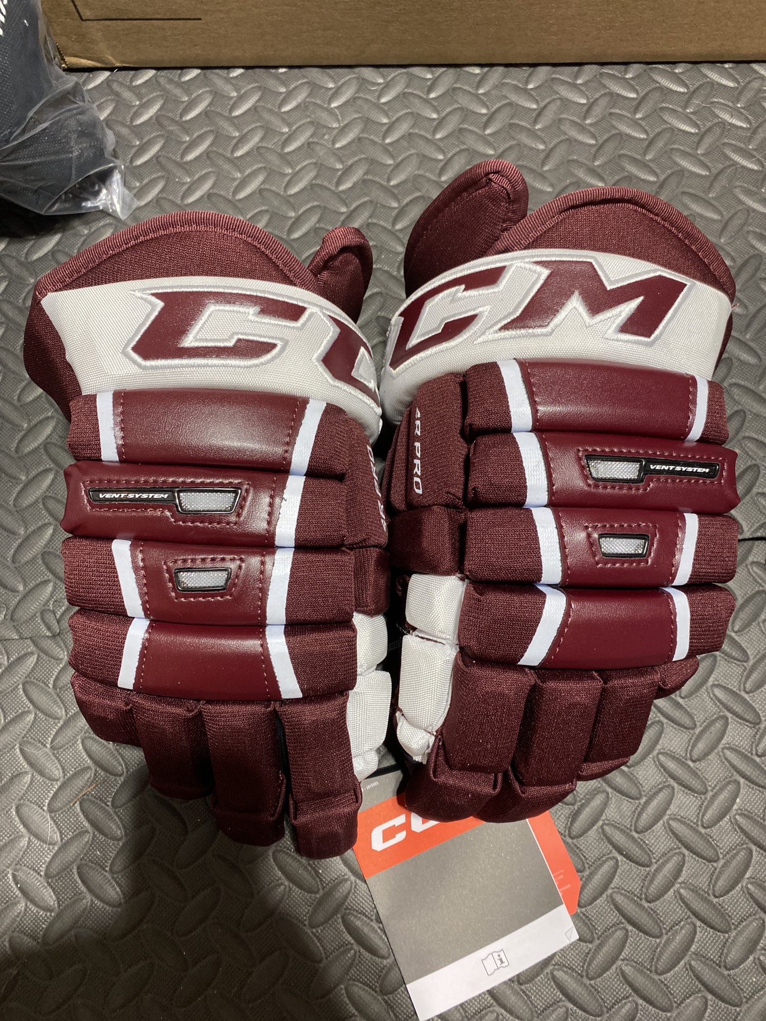 New CCM 14" Tacks 4 Roll Pro Gloves | SidelineSwap
