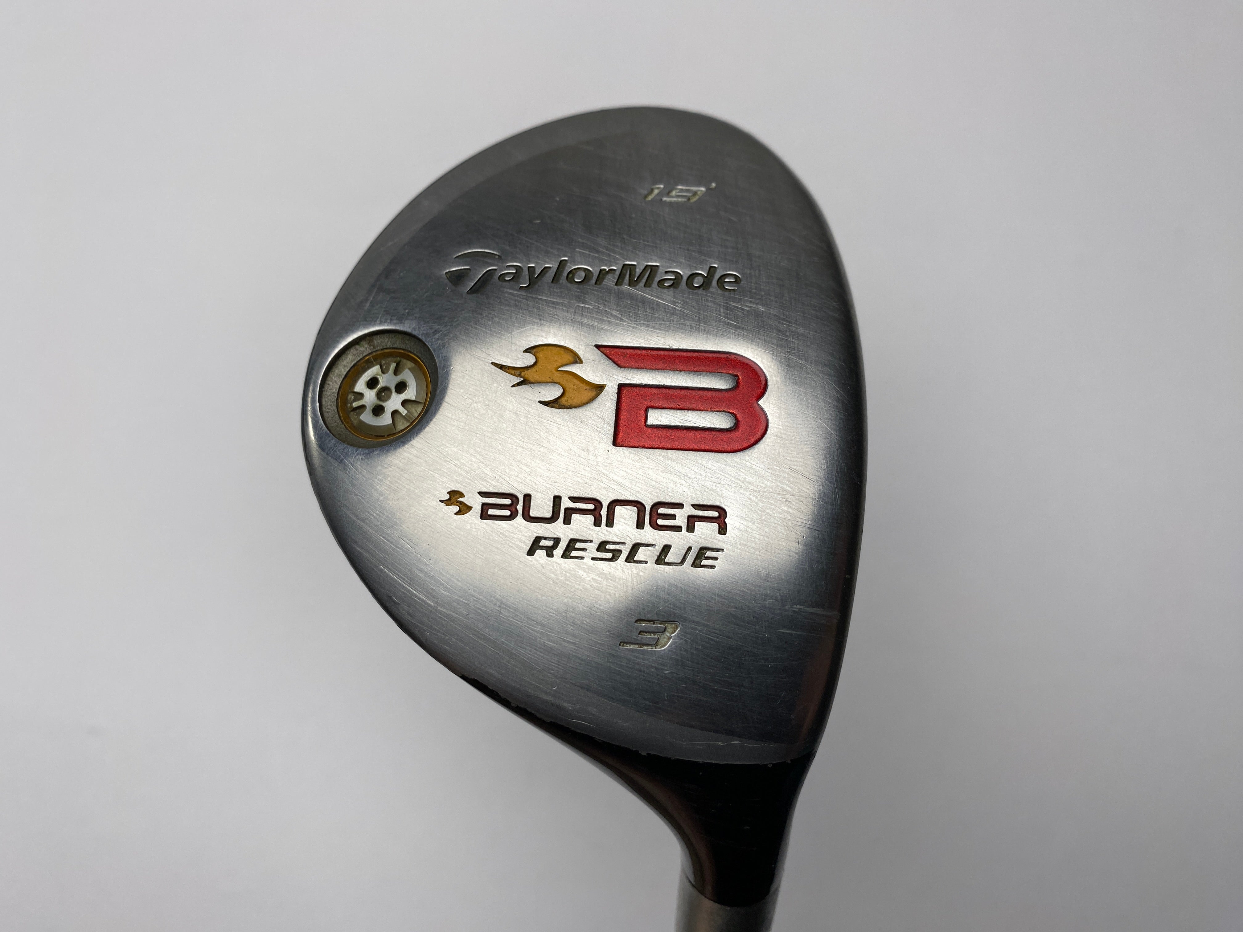 Taylormade 2008 Burner Rescue 3 Hybrid 19* REAX 60g Regular Graphite ...