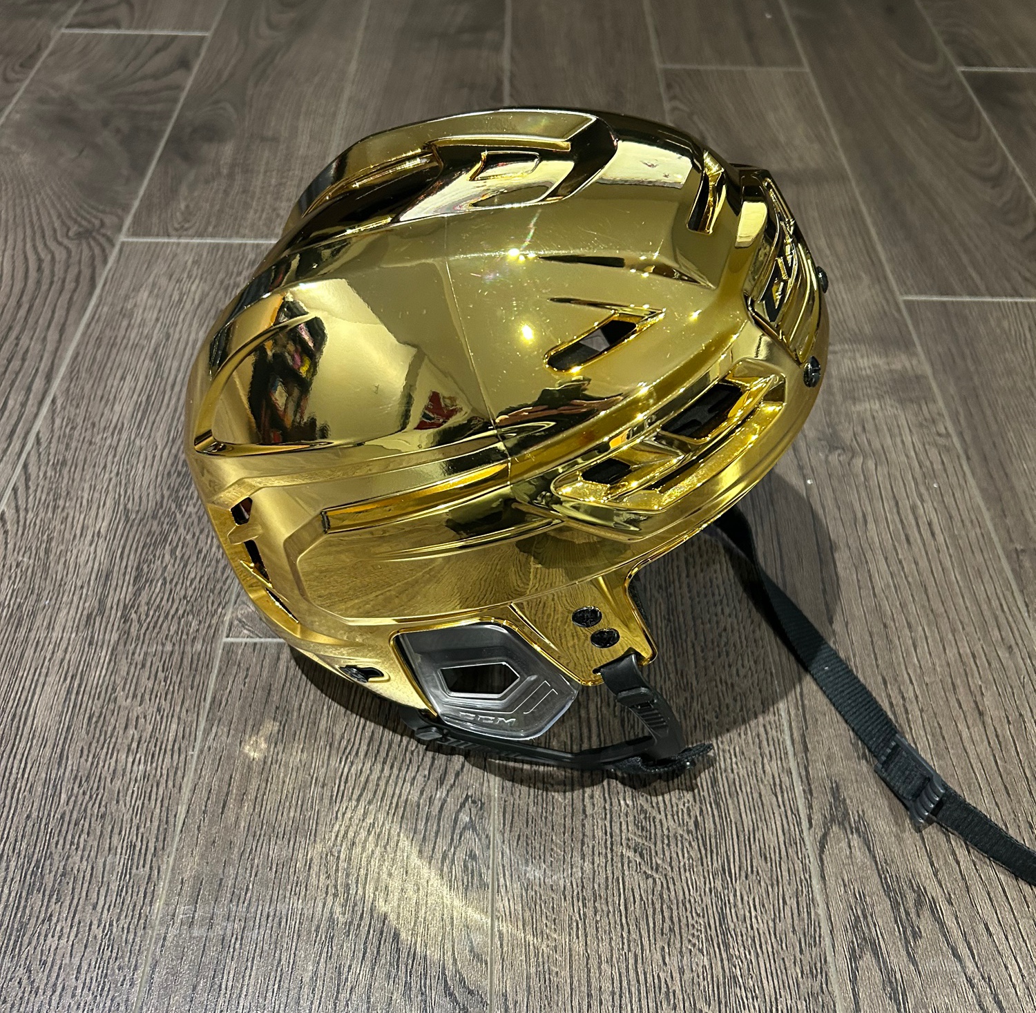 GOLDEN KNIGHTS CCM PRO STOCK HELMET | SidelineSwap
