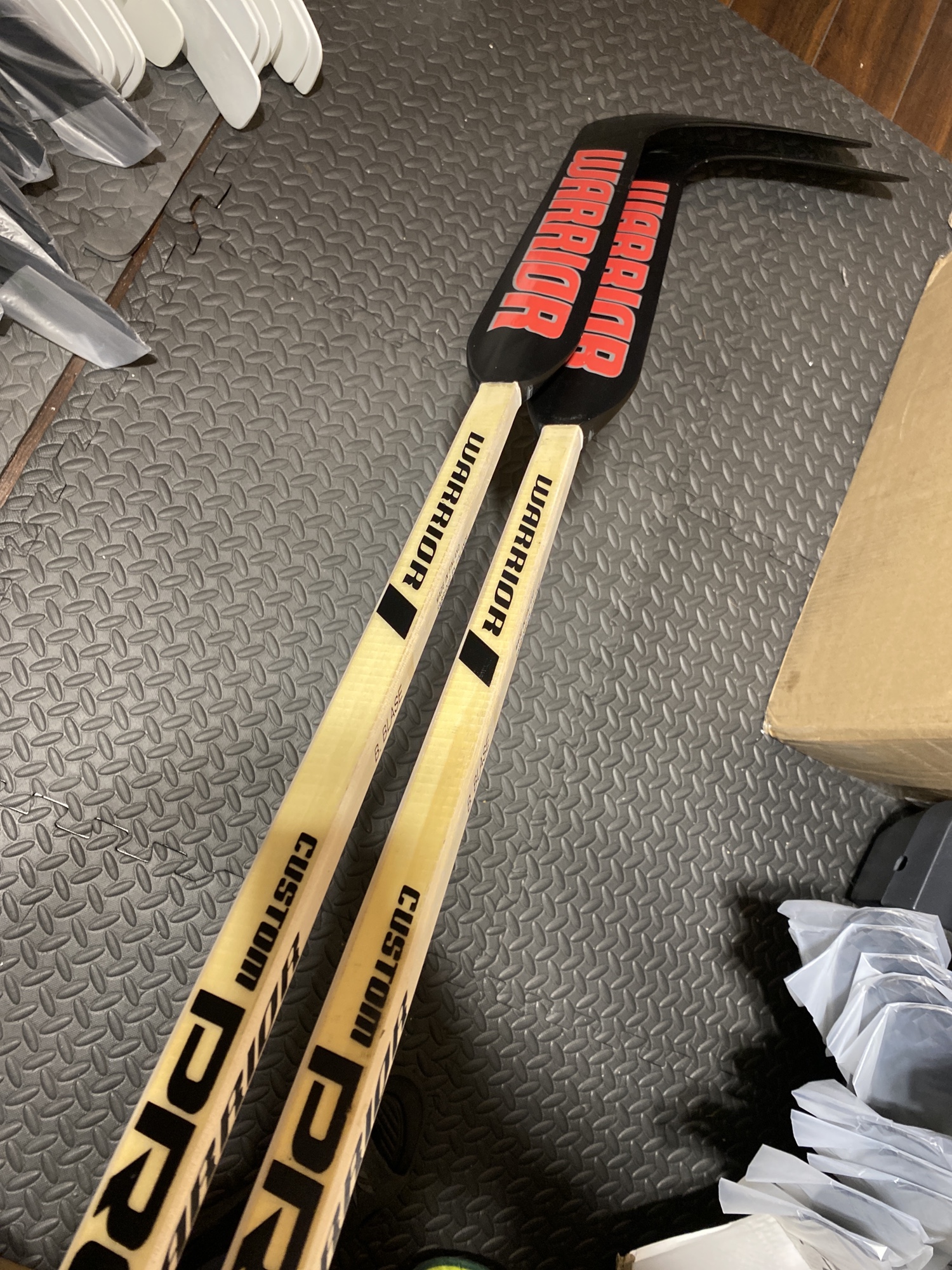 2 Pack New Warrior Custom Pro Goalie Stick 26” Blase | SidelineSwap