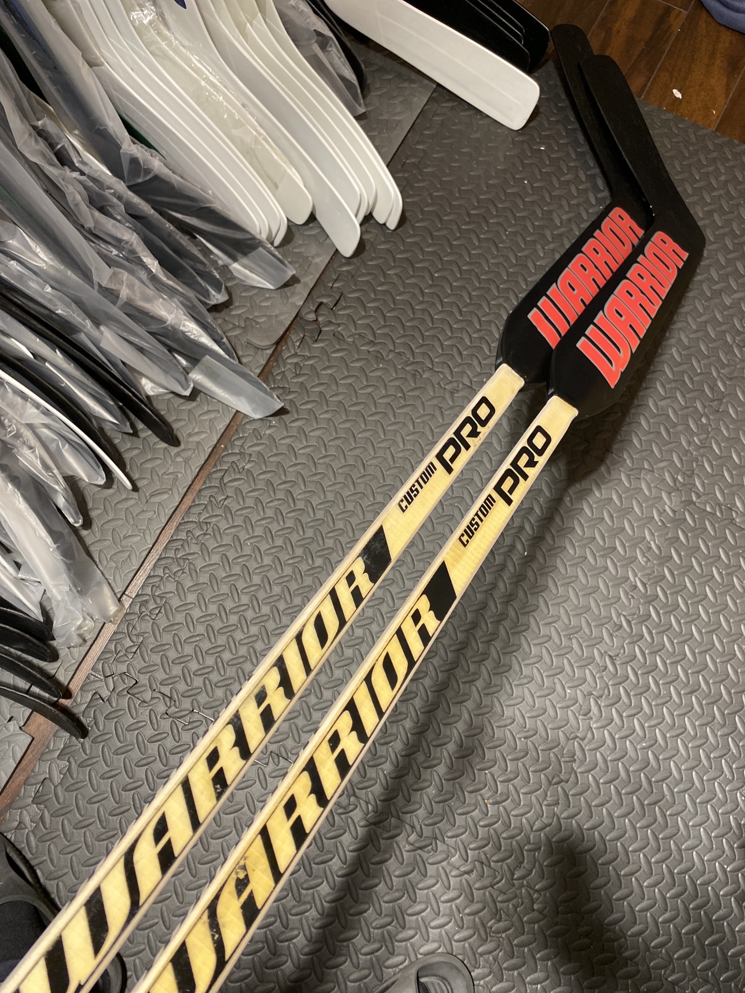 2 Pack New Warrior Custom Pro Goalie Stick 26” Blase | SidelineSwap