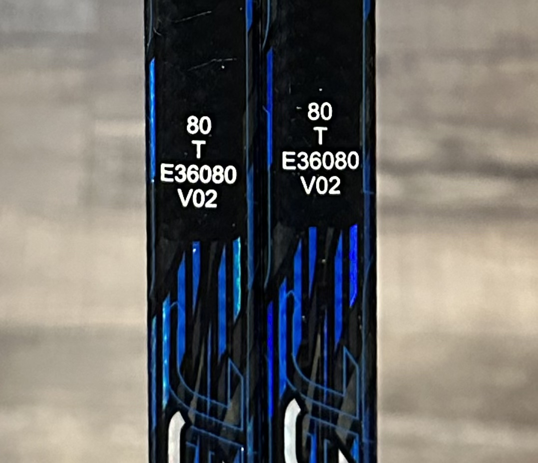 (2-pack) New Pro Stock CCM Jetspeed FT5 Pro Custom P28 Curve 80 Flex ...