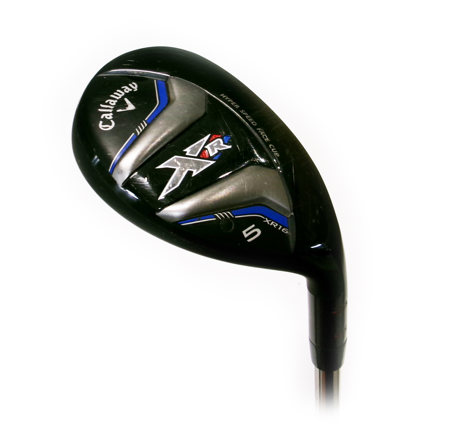 Callaway XR16 OS 25* 2* Flat 5 Hybrid Graphite Recoil 460 F2 Senior Flex | SidelineSwap