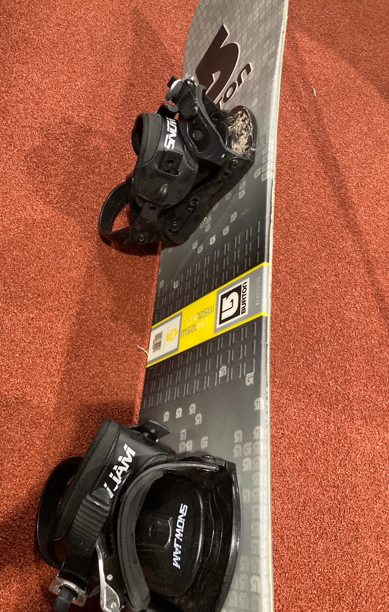 Used Kid's 121 - 125 cm Burton LTR Snowboard All Mountain Yes Shape ...