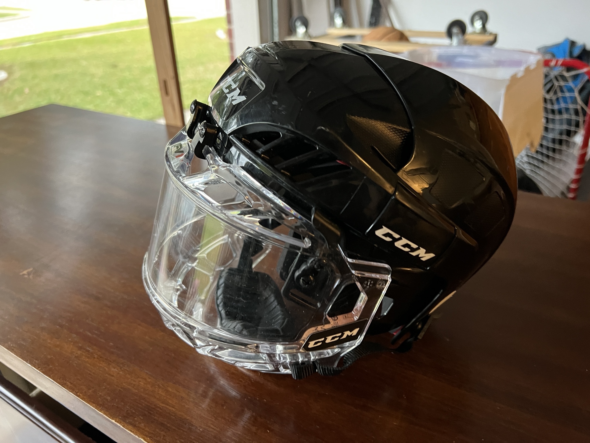 CCM Helmet with Clear Visor | SidelineSwap