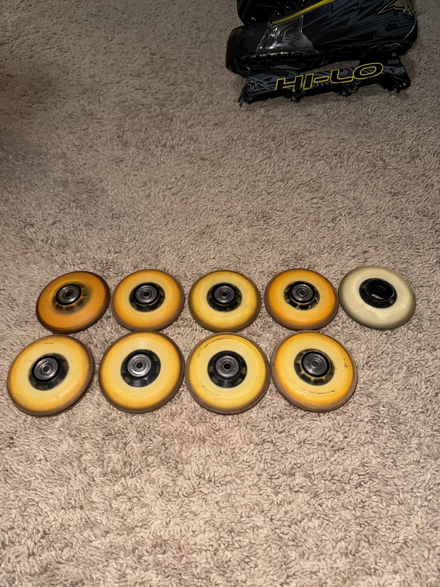 Mission Axiom T8 Inline Roller Hockey Skates Size 8.5D | SidelineSwap