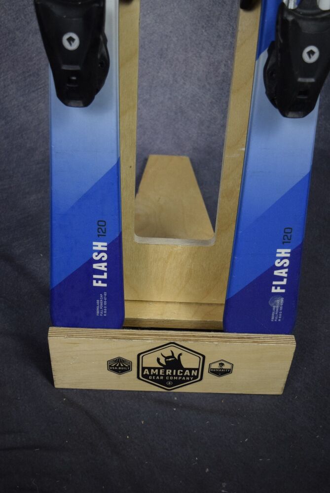 DEFIANCE FLASH JUNIOR SKIS SIZE 120 CM WITH 4.5 AC BINDINGS | SidelineSwap