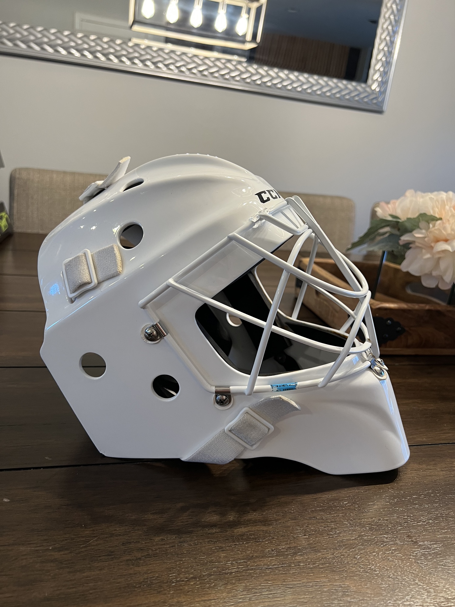 Used CCM Pro Stock Pro Goalie Mask Medium | SidelineSwap