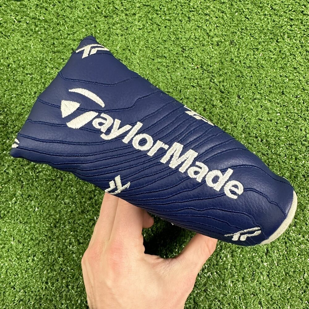 TaylorMade TP Precision Milled Golf Blade Putter Headcover Blue White ...