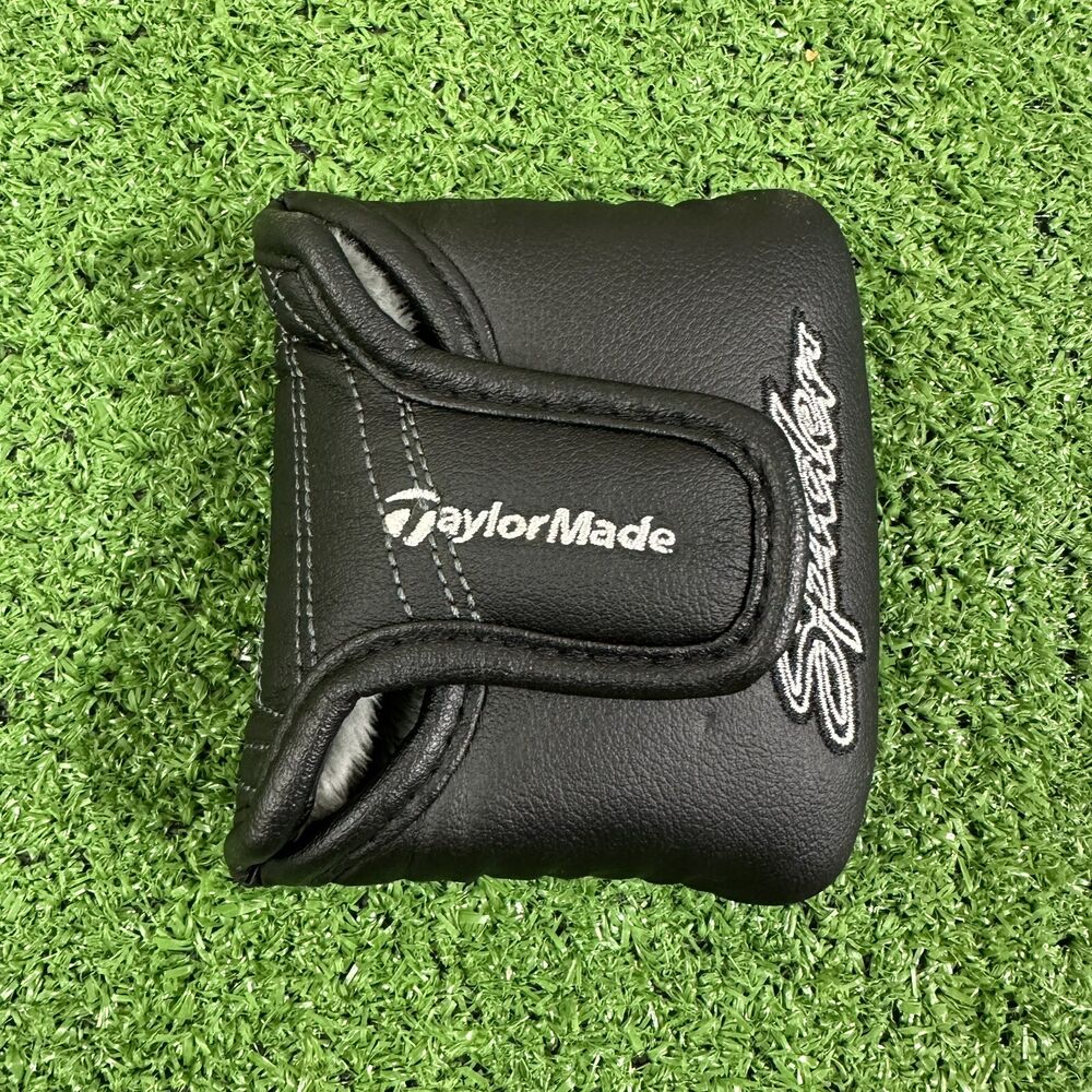 NEW TaylorMade Spider Mini Black Mallet Putter Headcover Golf Head ...