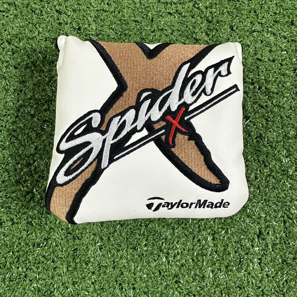 TaylorMade Spider X Copper White Mallet Putter Headcover | SidelineSwap