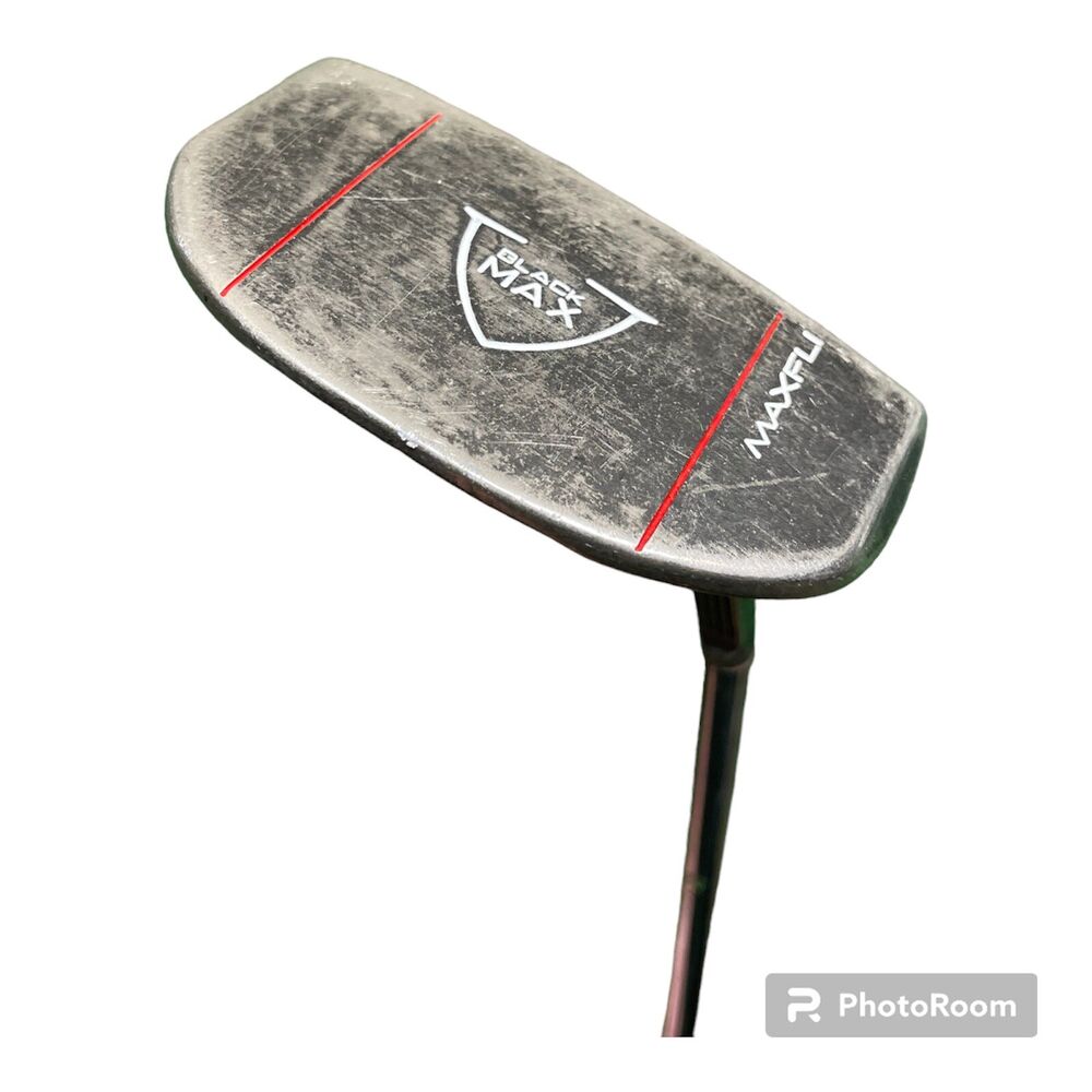 Maxfli Black Max Putter Steel Shaft RH 35”L New Grip! | SidelineSwap