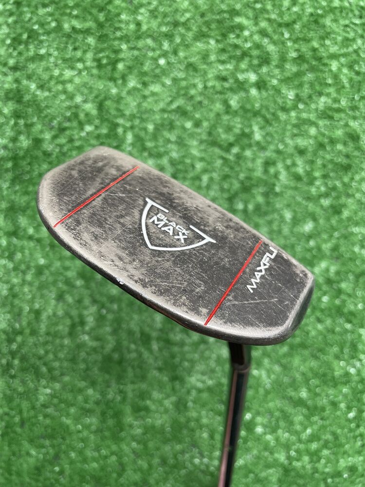 Maxfli Black Max Putter Steel Shaft RH 35”L New Grip! | SidelineSwap