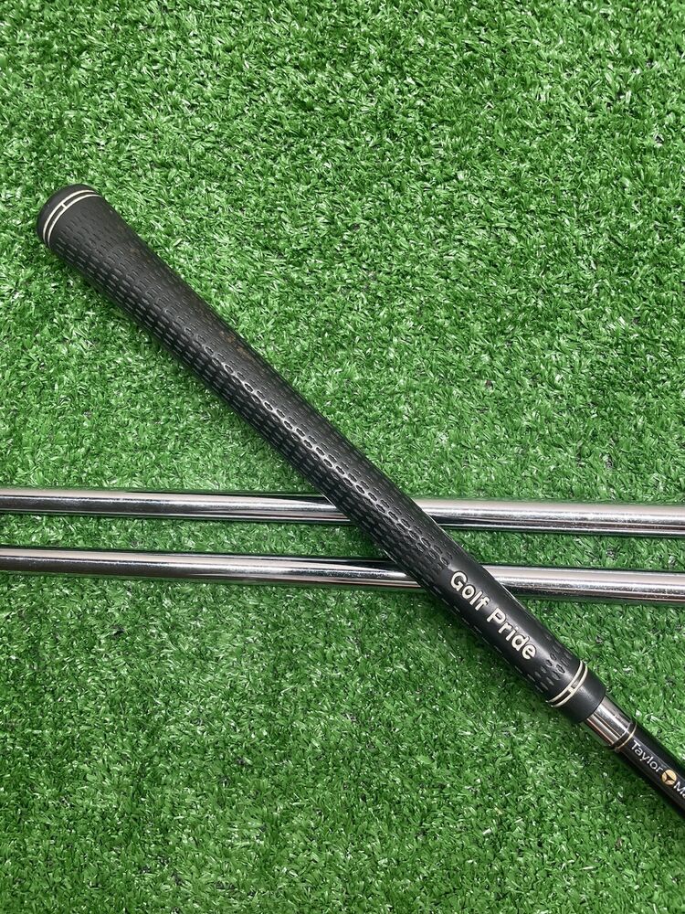 TaylorMade Burner Supersteel Iron Set 8-PW Rifle Precision R Flex Steel ...