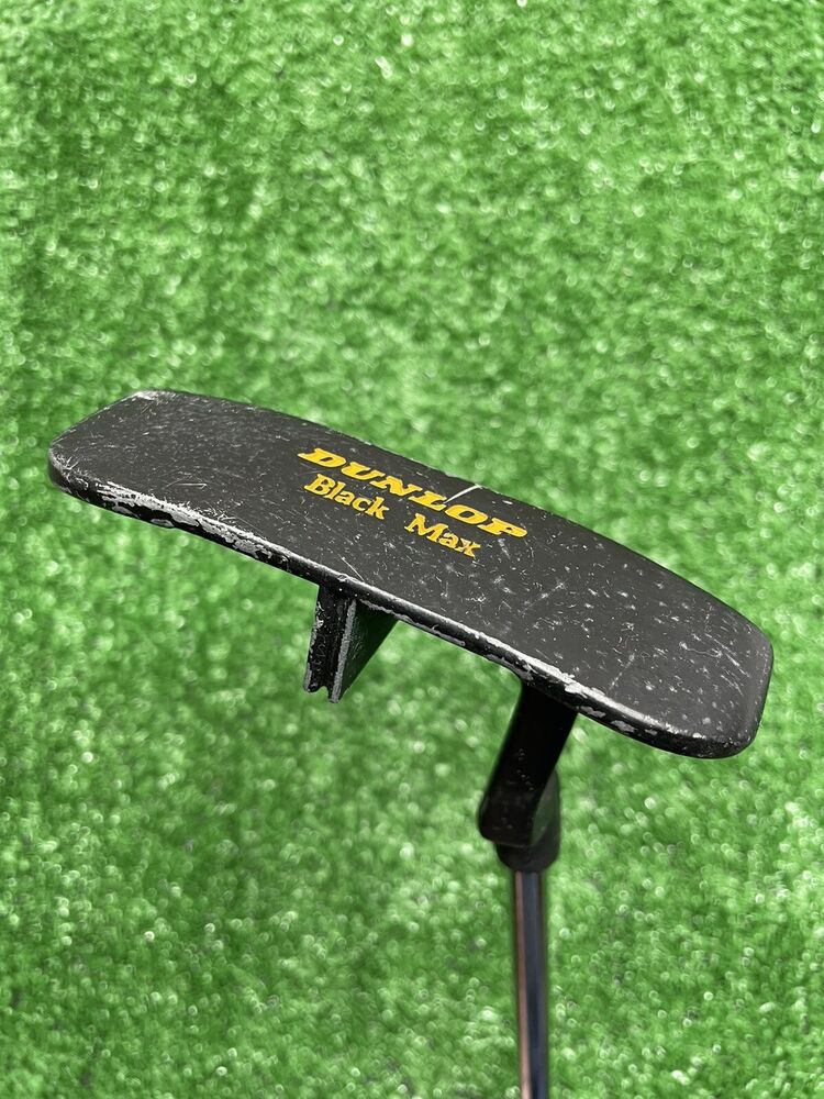 Dunlop Black Max Model 440 Putter Steel Shaft RH 35”L | SidelineSwap