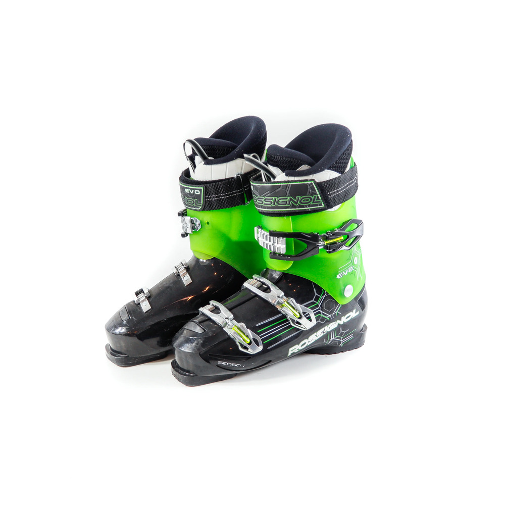 Rossignol Evo R Used Large Ski Boots | Green/Black | SidelineSwap