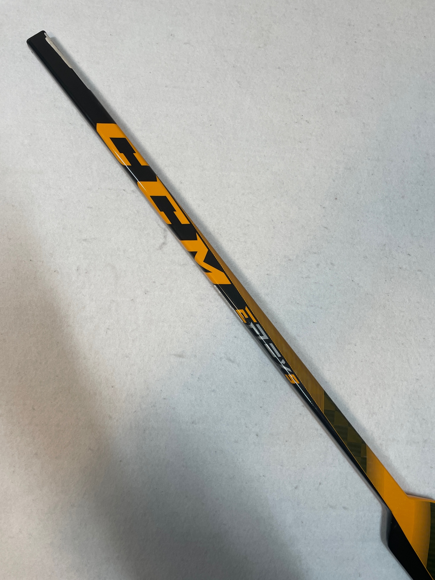 New CCM EFLEX 5 Pro Lite 24” Custom Goal Stick, Regular Hand, Gold ...