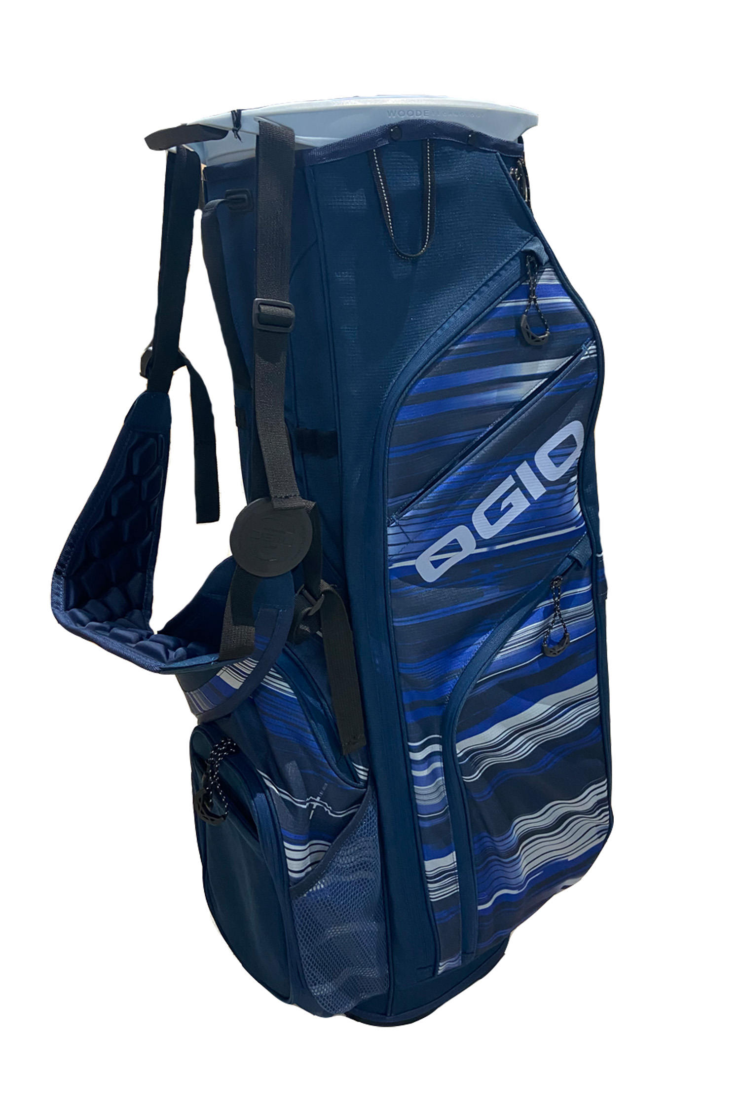 NEW 2022 Ogio Woode 8 Hybrid Warp Speed Double Strap Stand/Carry Bag ...