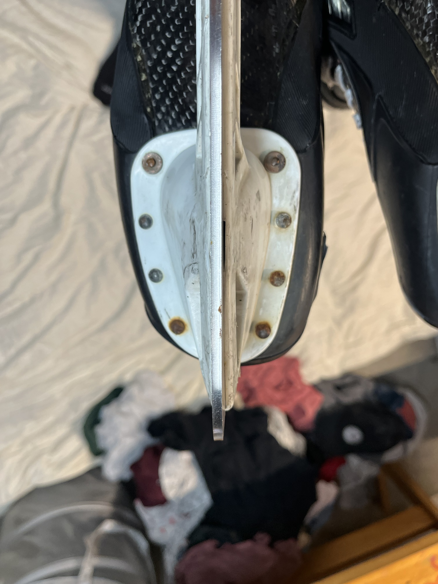 True 2-piece Goalie Skate | SidelineSwap