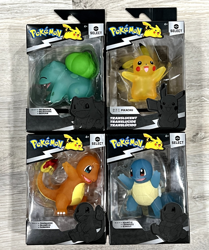 Pikachu Translucent Figure Pokemon Select Toy NEW | SidelineSwap