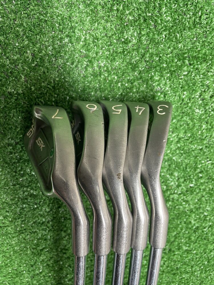 Ping ISI-K Green Dot Iron Set 3-PW + SW Stiff Flex Steel Shafts RH ...