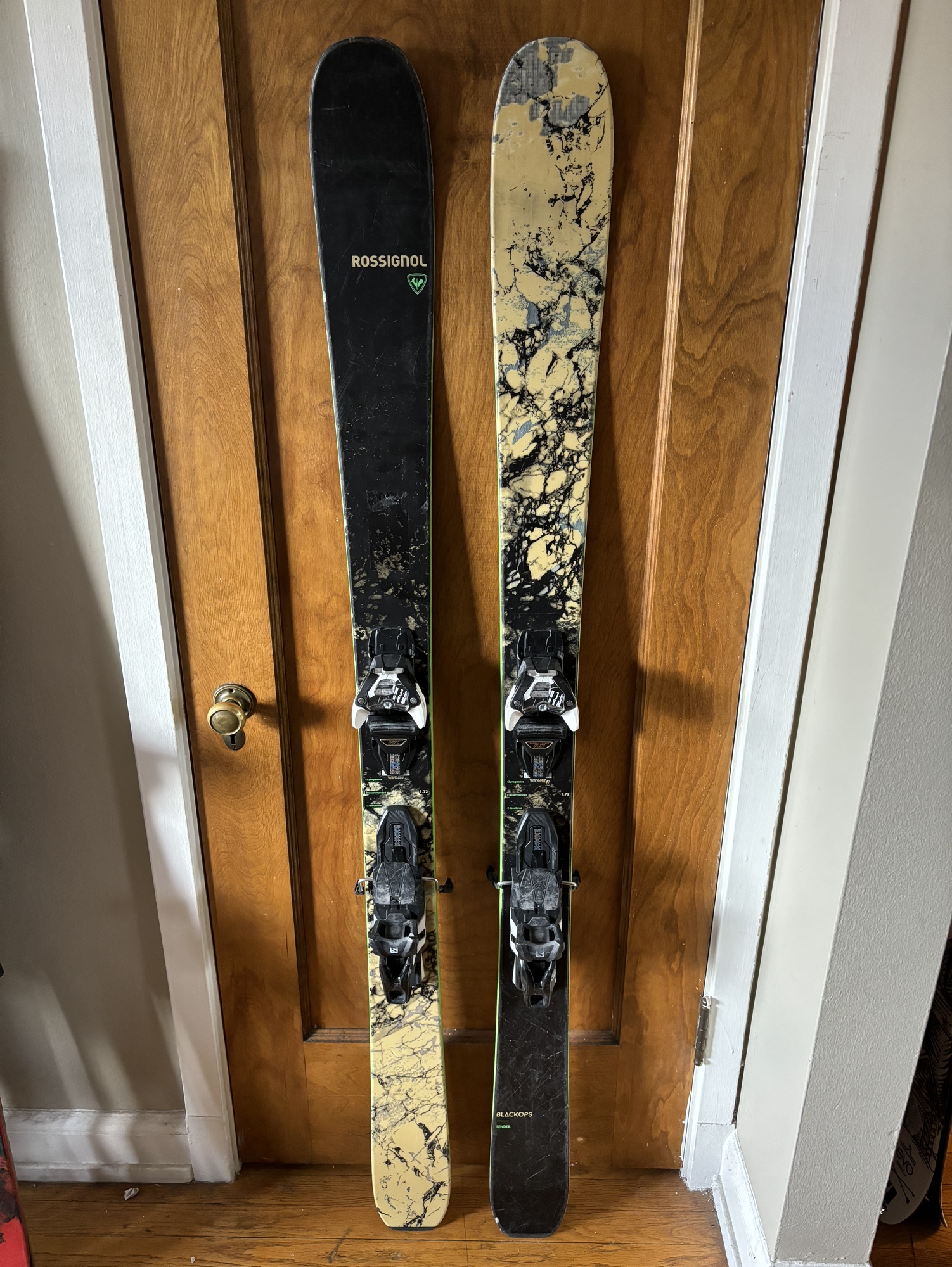 Rossignol Black Ops Sender 172cm with Adjustable Salomon Warden 13 MNC ...
