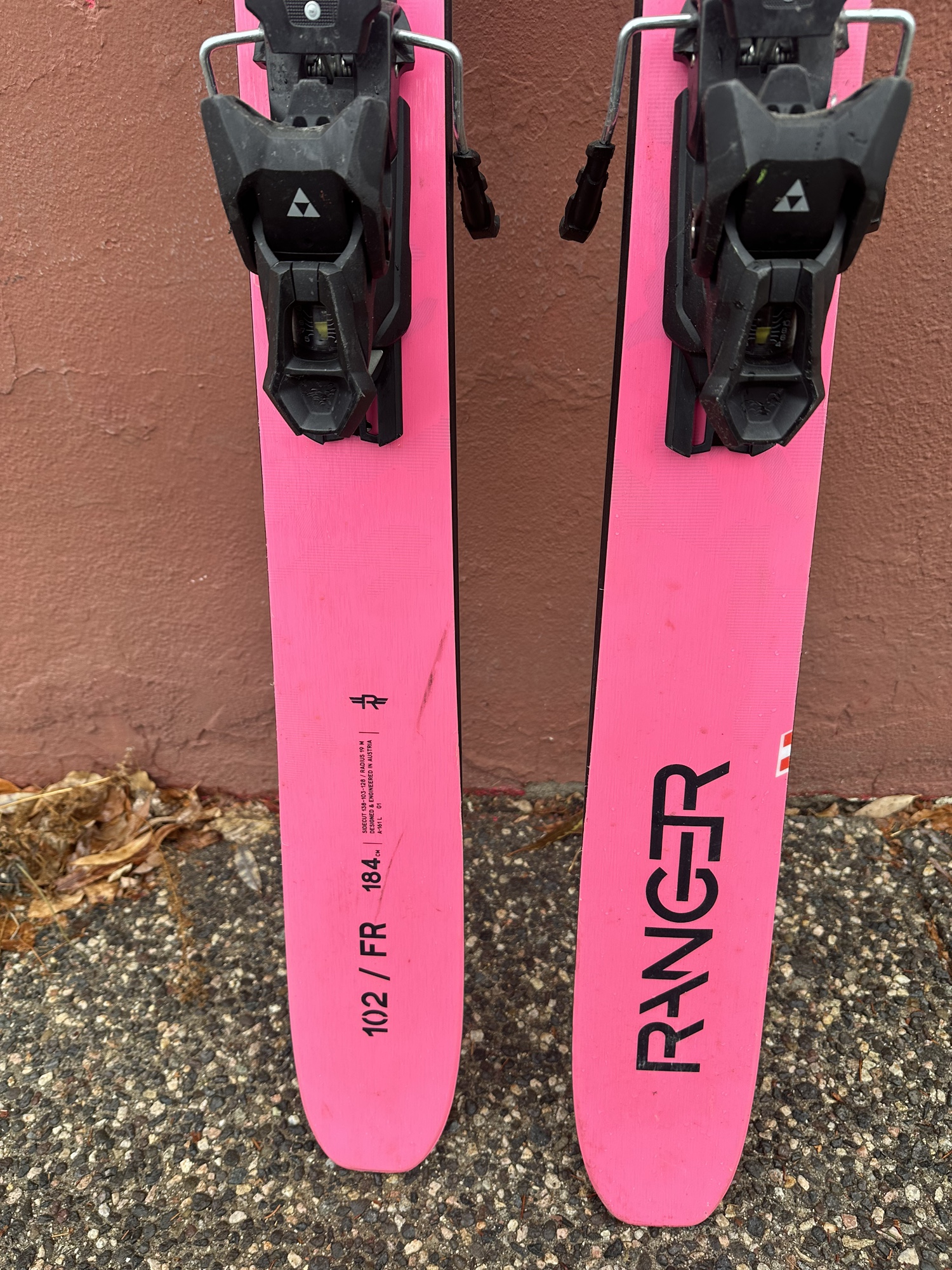 Used Fischer Ranger 102 FR All Mountain With Demo Bindings Max Din 14 ...