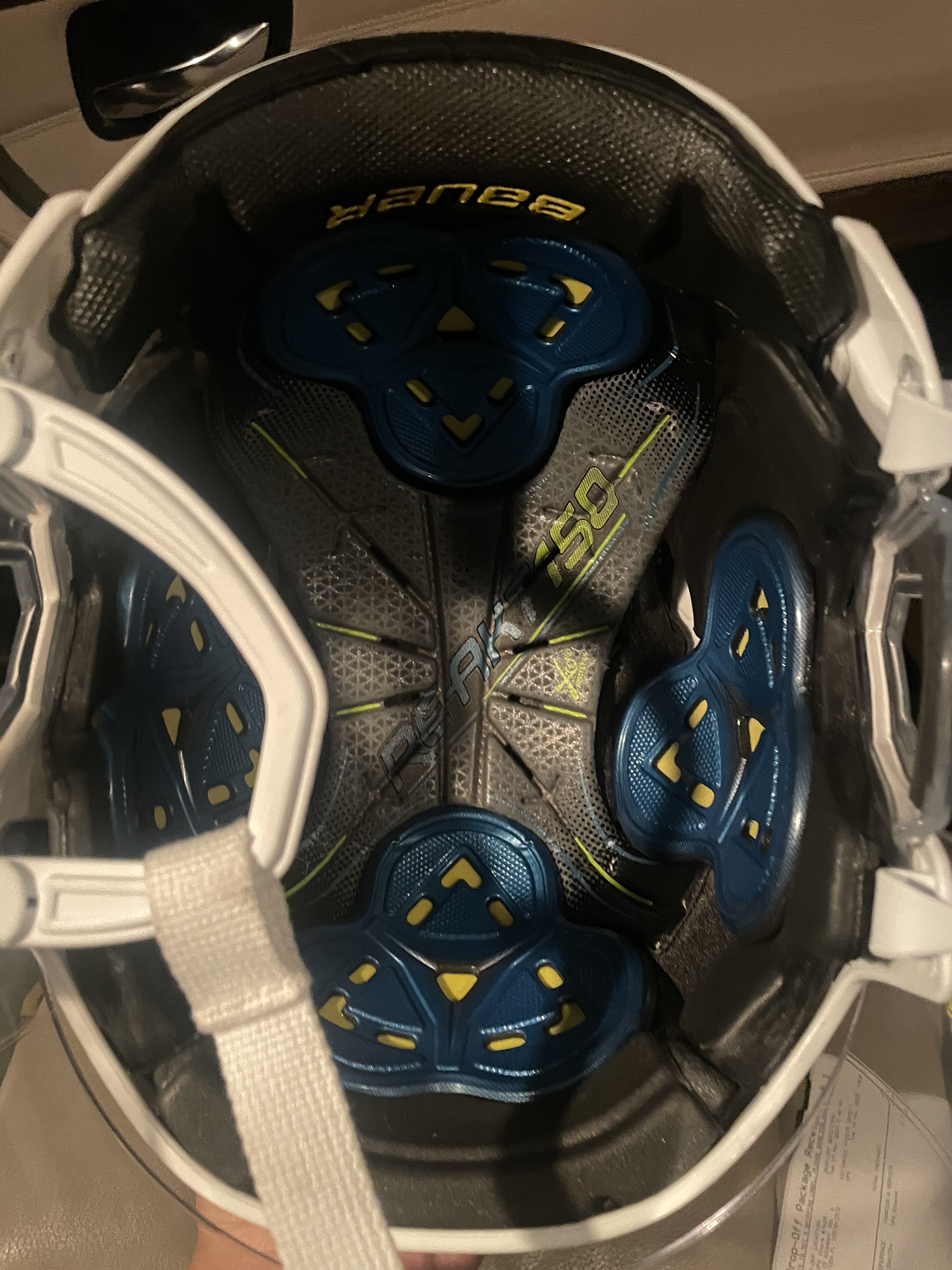 New Medium Bauer Re-Akt 150 Helmet With Visor | SidelineSwap