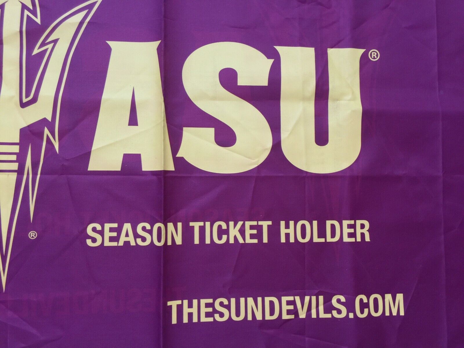 ASU Sun Devils NCAA ARIZONA STATE UNIVERSITY 2' X 3' Fan Cave Banner ...