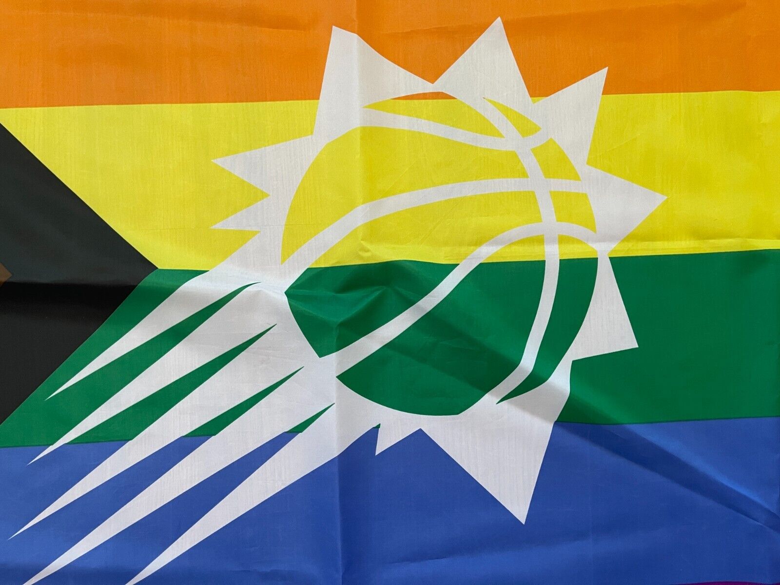 Phoenix Suns NBA BASKETBALL SUPER AWESOME LGBTQIA Gay Pride Fan Cave ...