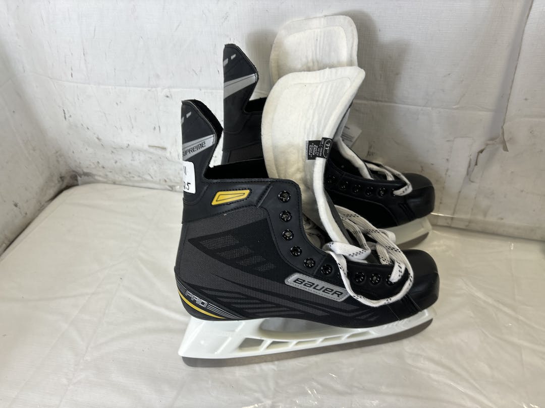 New Bauer Supreme Pro Senior 11 R Ice Hockey Skates - No Box | SidelineSwap