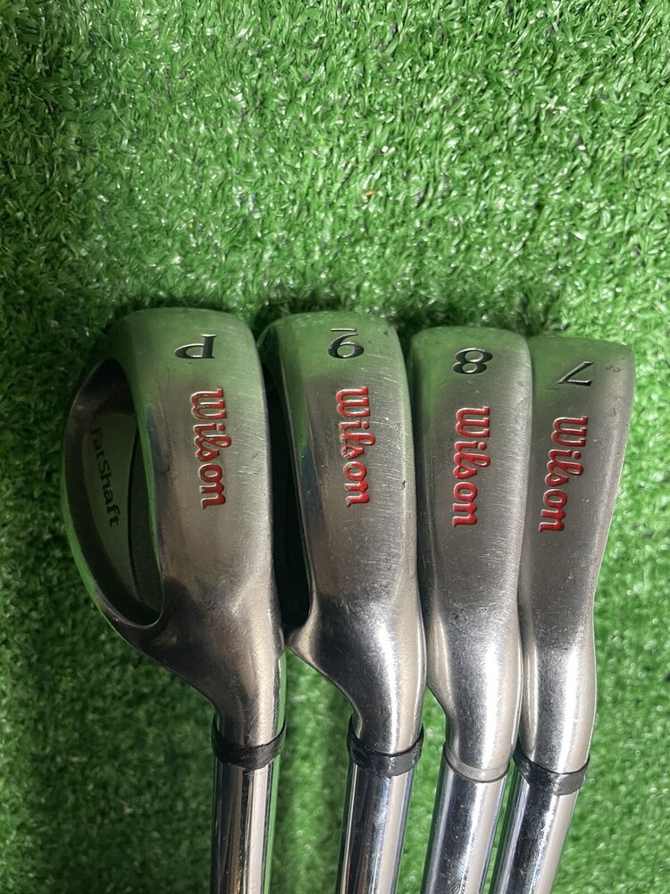 Wilson Fat Shaft Iron Set 3-PW Regular Flex Steel Shafts RH | SidelineSwap