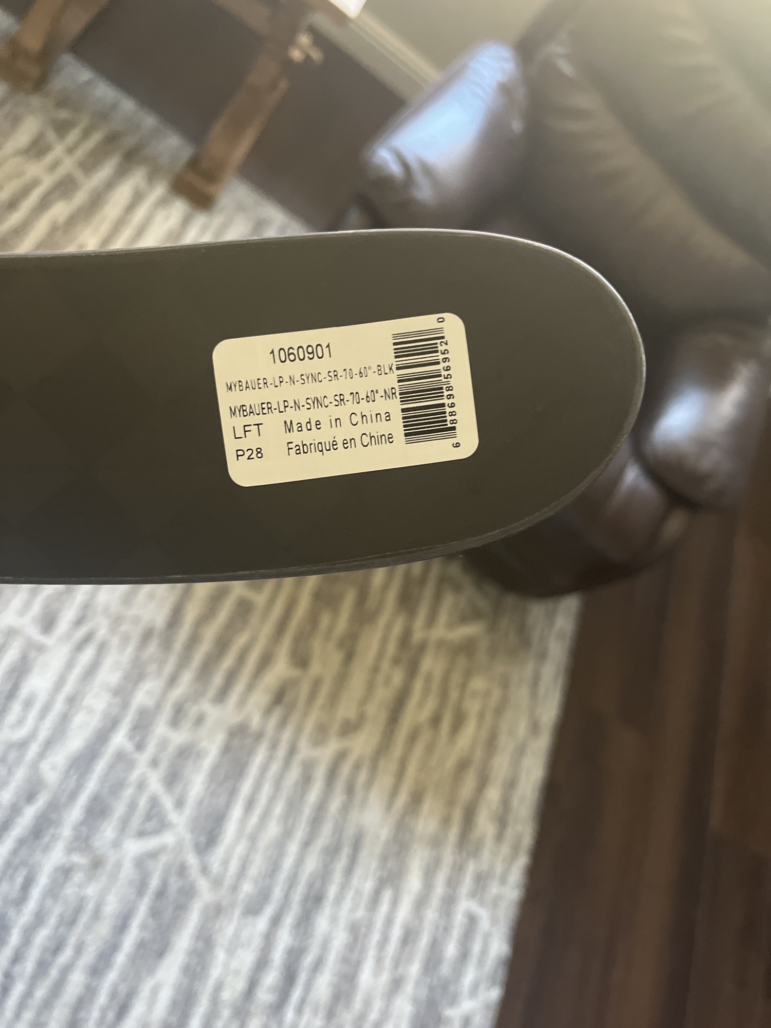 Left handed Nexus Sync 70 flex p28 Custom Black out | SidelineSwap