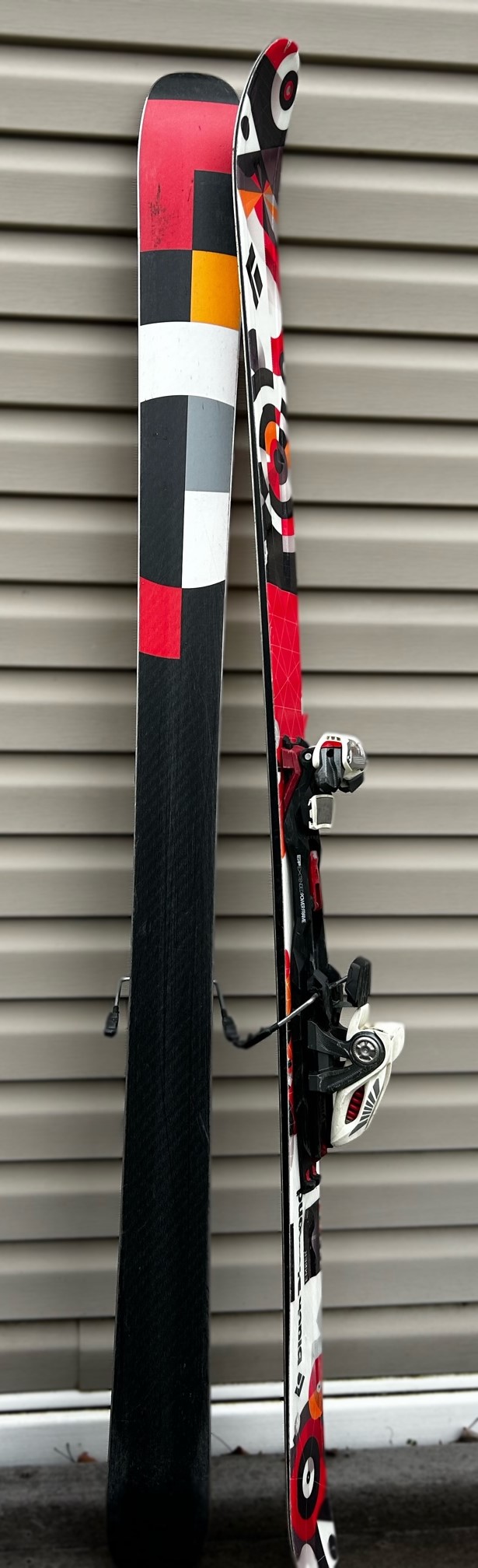 Used Black Diamond 168 cm Alpine Touring Ember Skis With Bindings and ...